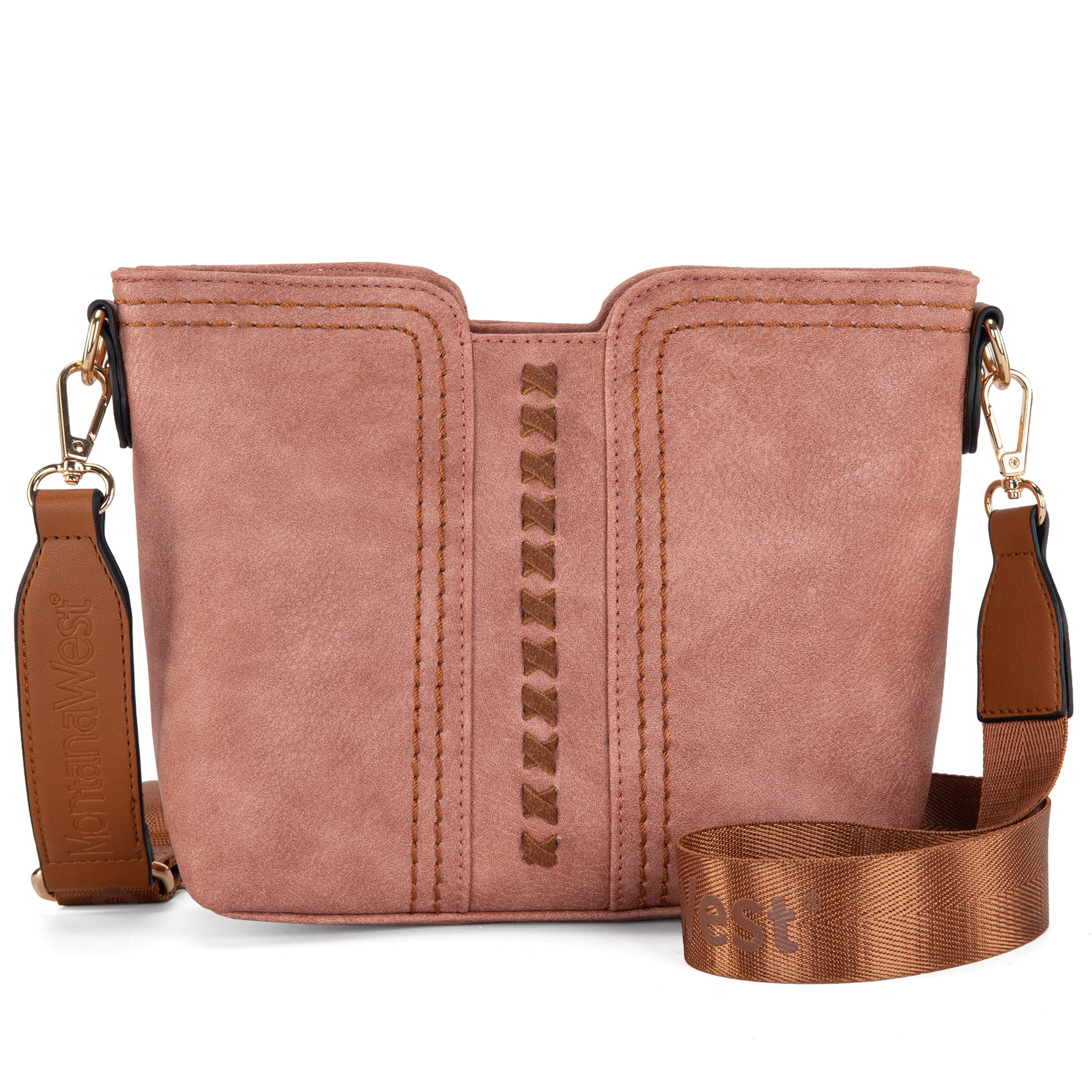 Montana West Crossbody Purses and Handbags for Women Medium Size Double ...