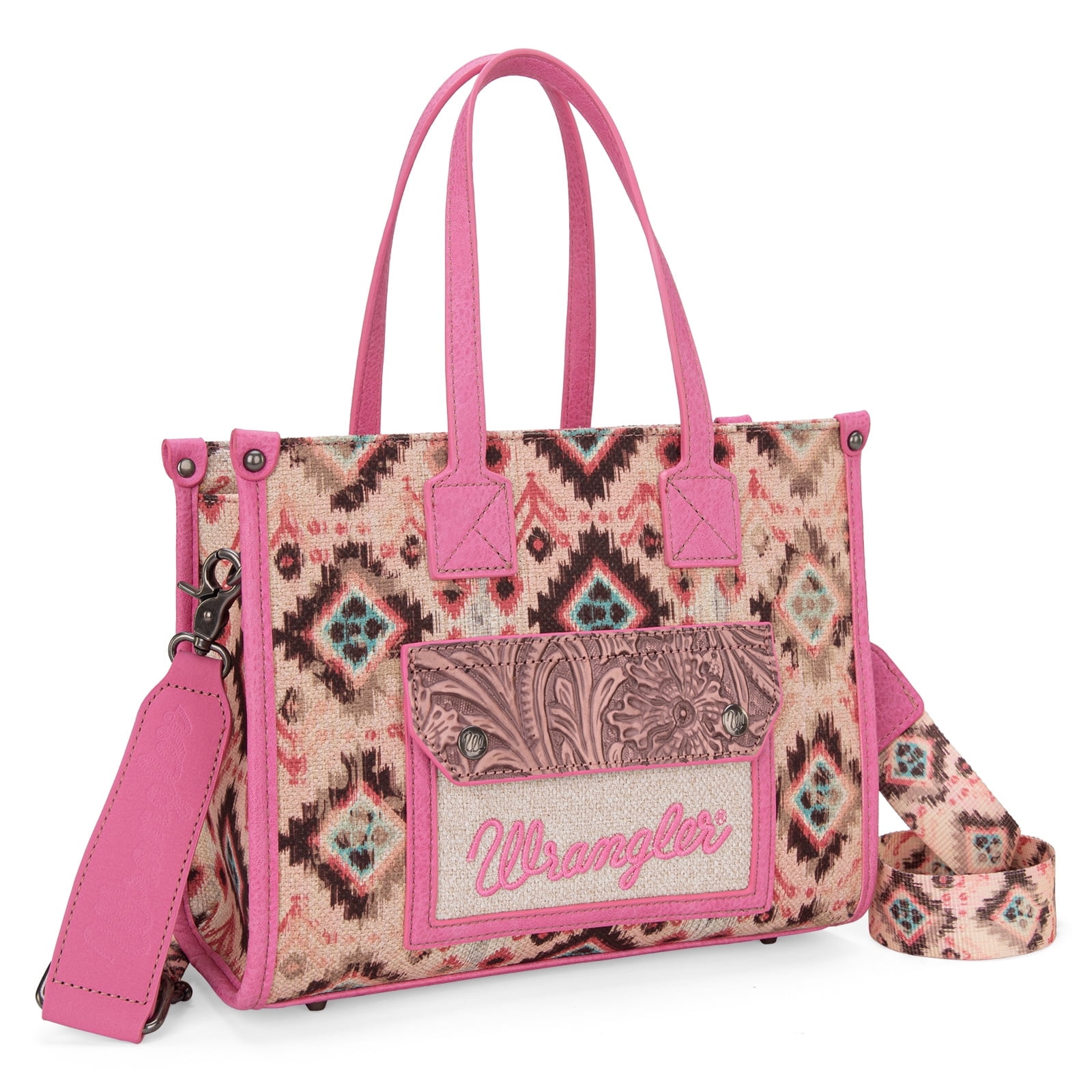 Wrangler Aztec Tote Bag for Women Western Purses and Handbags - Walmart.com