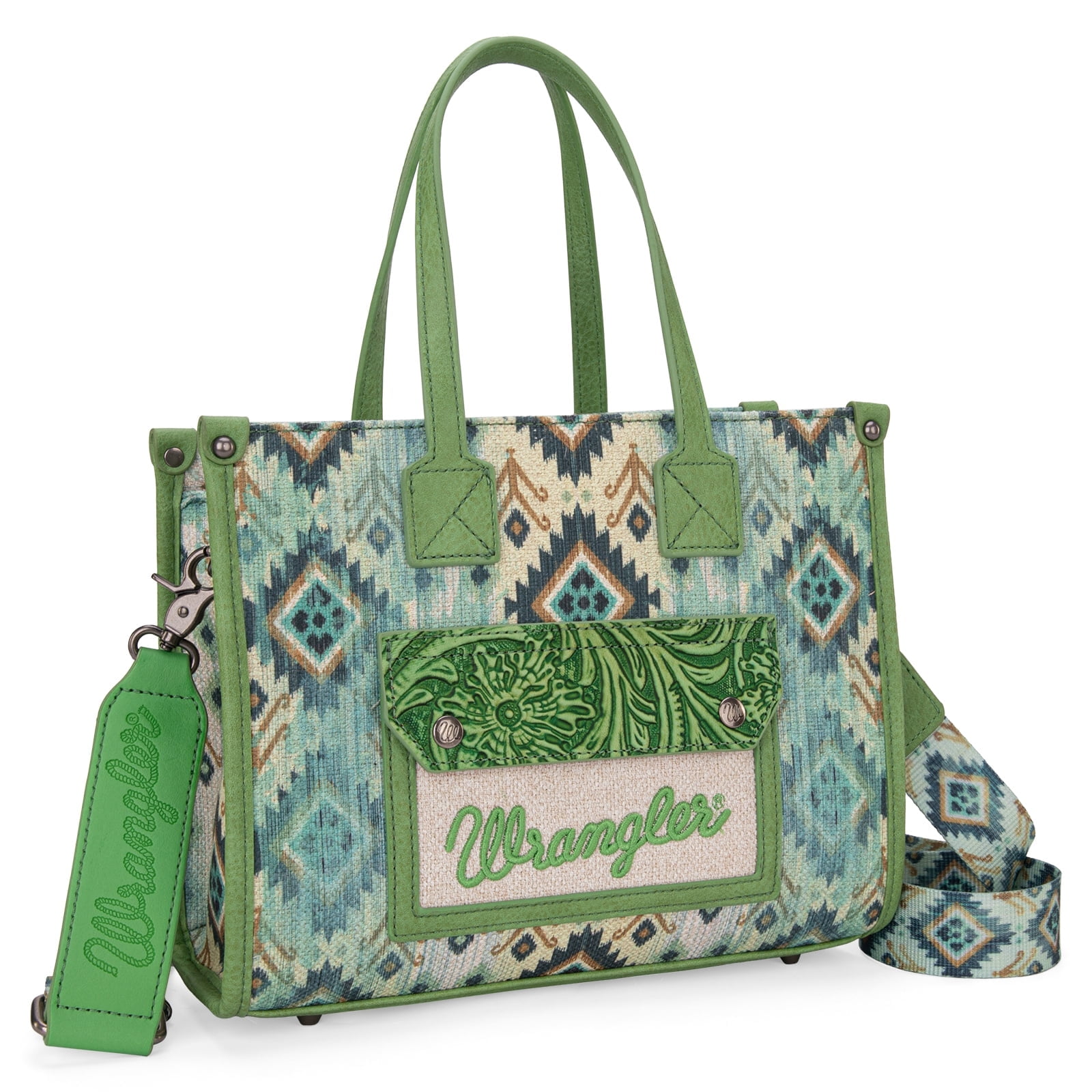 Wrangler Aztec Tote Bag for Women Western Purses and Handbags - Walmart.com