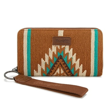 Wrangler Wristlet Western Wallet Boho Aztec Credit Card Holder for ...