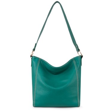 Rustic town 13" Genuine Leather Handmade Crossbody Sling Handbag for ...