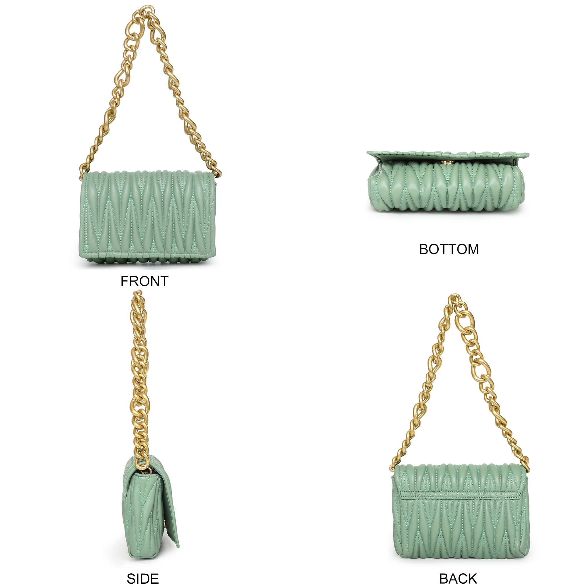 Montana West Quilted Handbags for Women Crossbody Bags Trendy Small ...