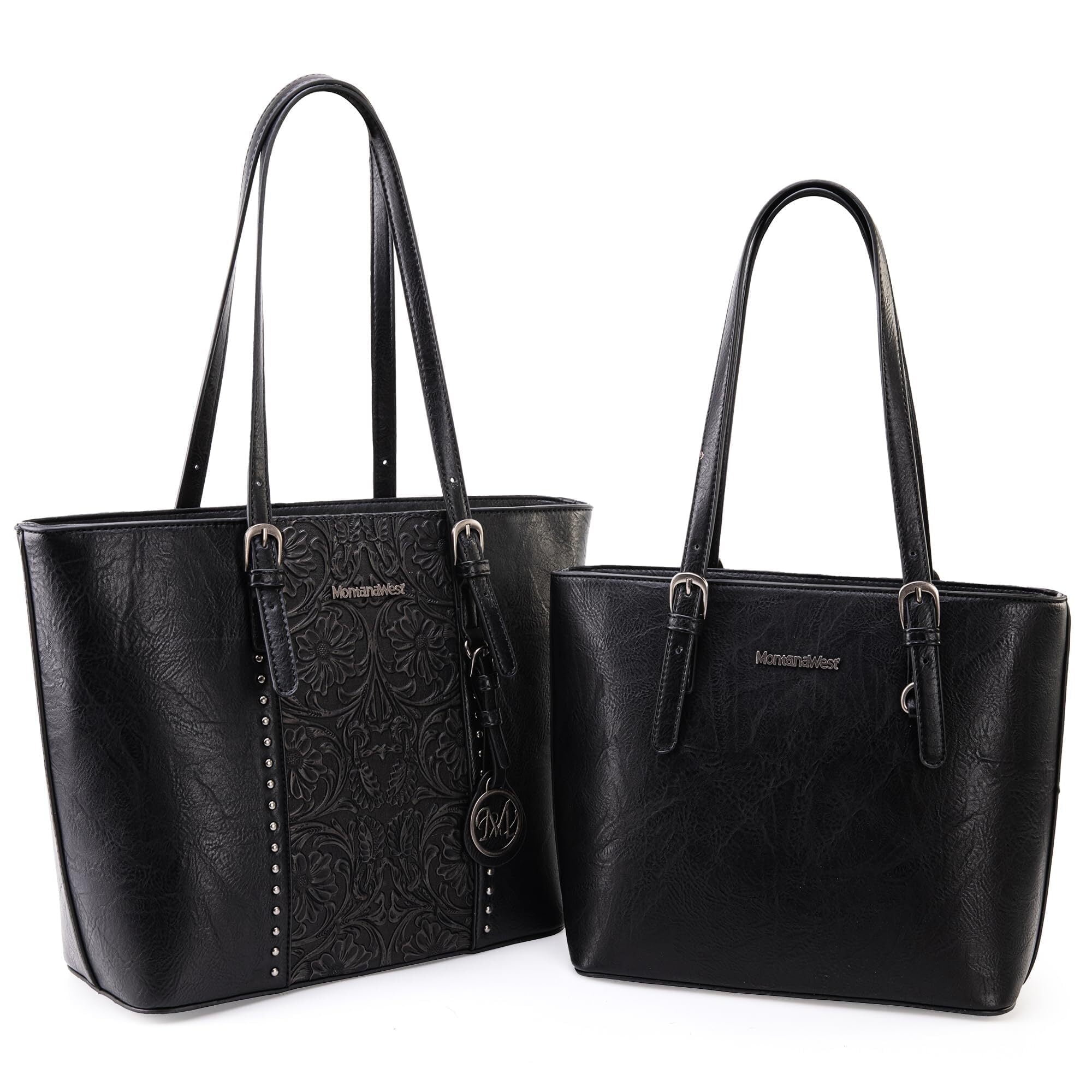 Montana West Tote Bag for Women Large Purse and Handbags Set Embossed ...