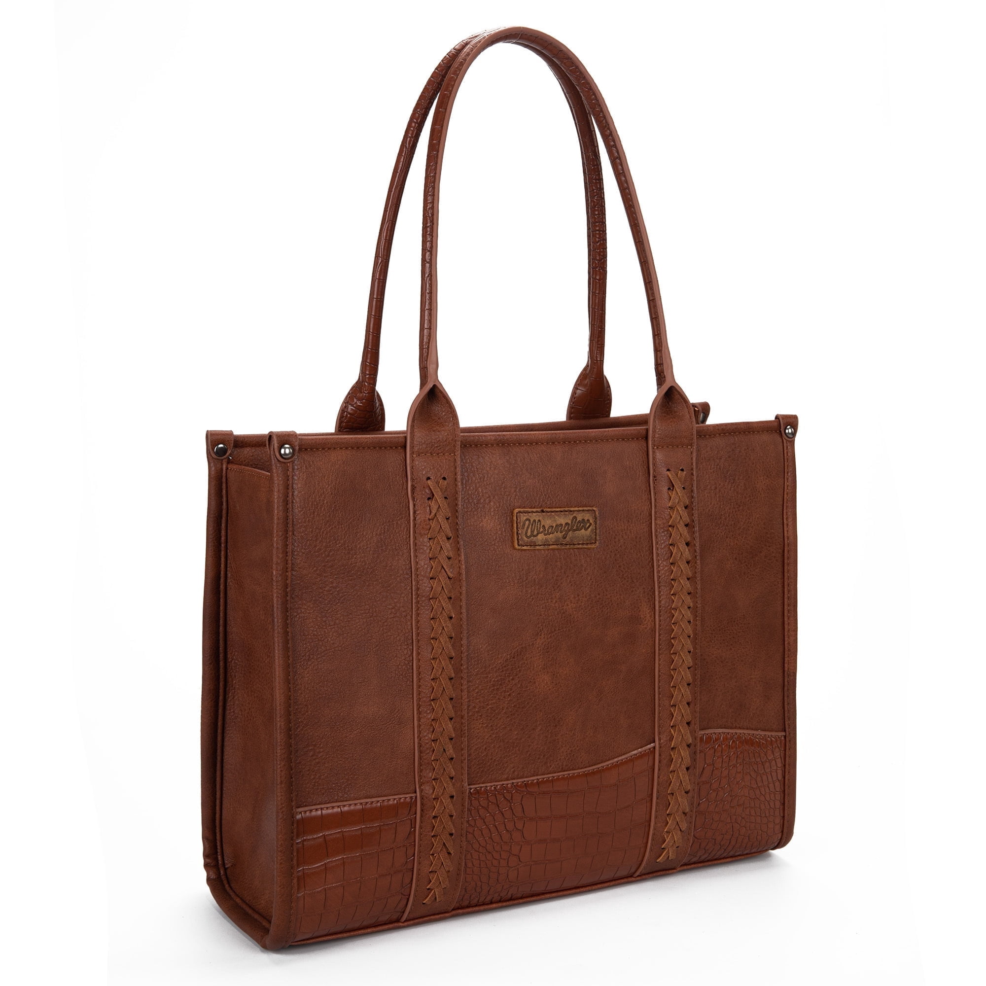 Wrangler Tote Bag for Women Western Cow Print Purse Designer Top Handle ...