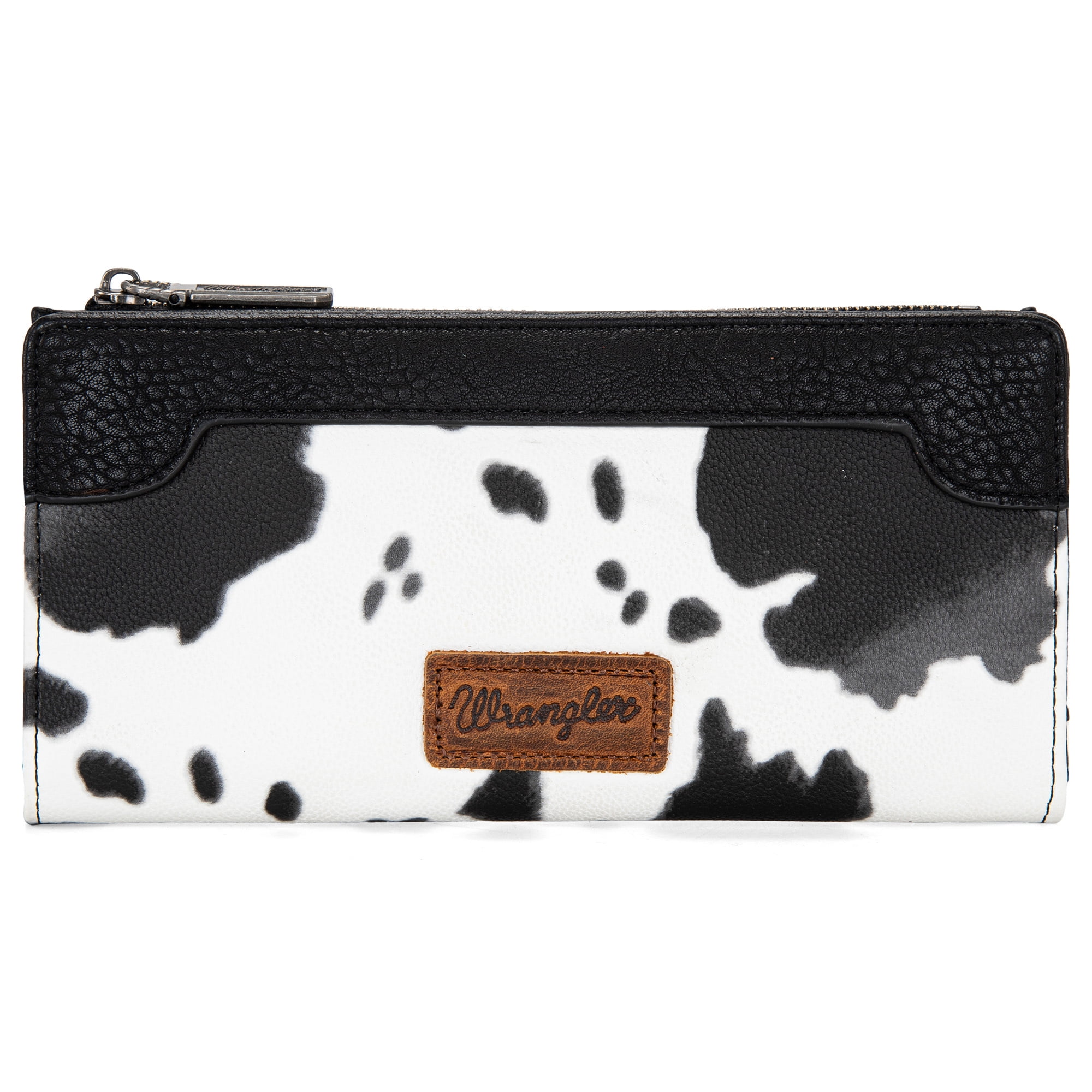 Wrangler Cow Print Wallets Womens Bifold Credit Card Wallet Women's ...