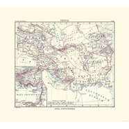 24x36 United States, USA, US Premier Wall Map Paper Folded - Walmart.com