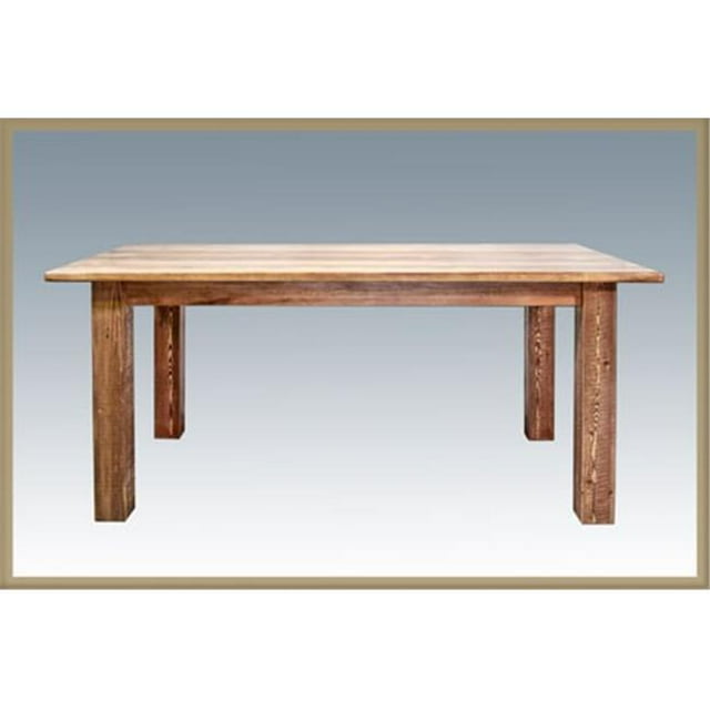 Montana Woodworks Homestead Collection Dining Table 4 Post Stained and ...