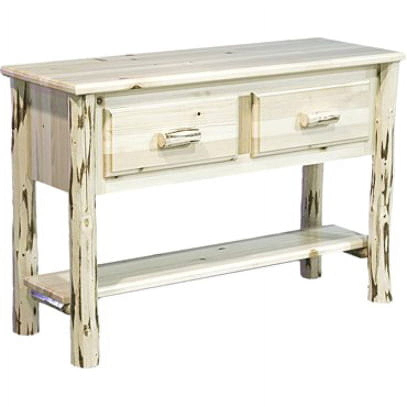 Montana Woodworks Montana Log Entry Table - Walmart.com