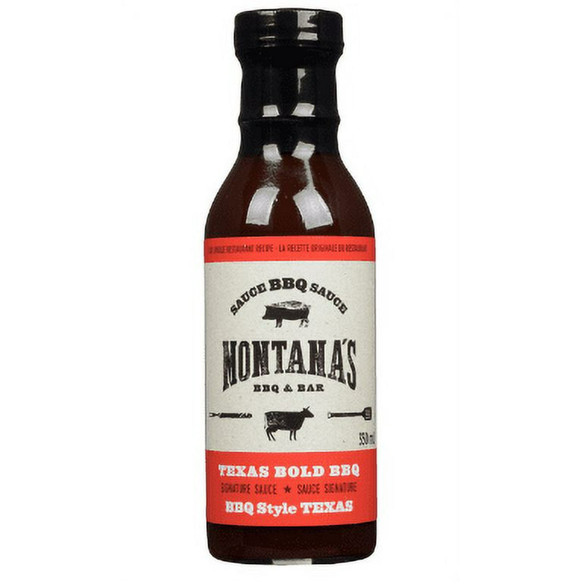 Montana's Texas Bold BBQ Sauce 350ml/11.8 oz. Bottle - Walmart.com