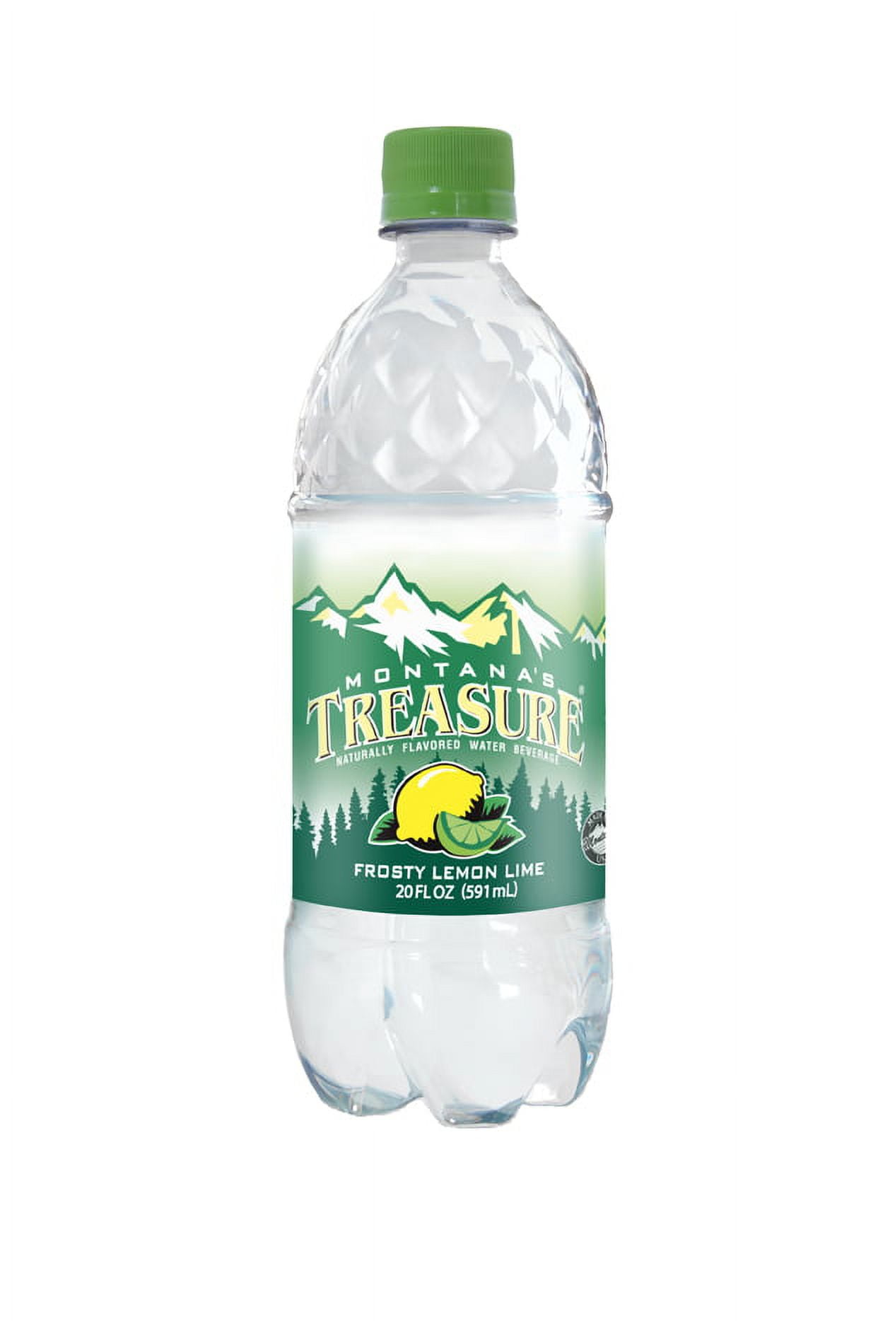 Montana's Treasure Lemon Lime Sparkling Water, 20 Fl. Oz., 12 Count ...