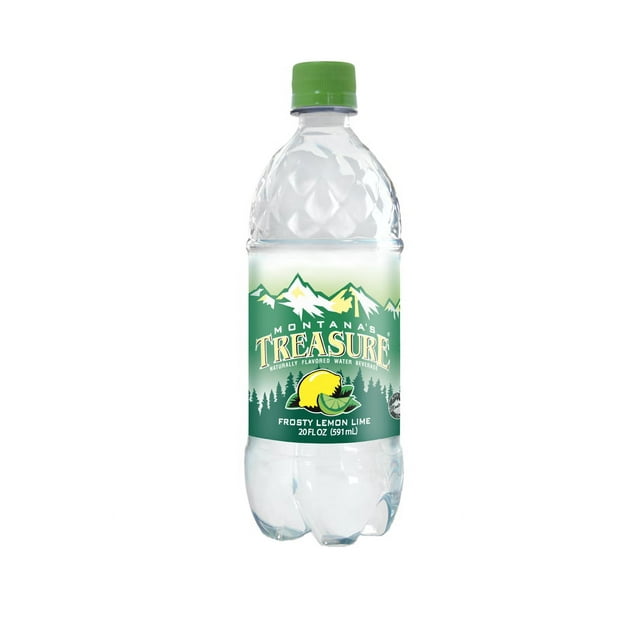 Montana's Treasure Lemon Lime Sparkling Water, 20 Fl. Oz., 12 Count ...