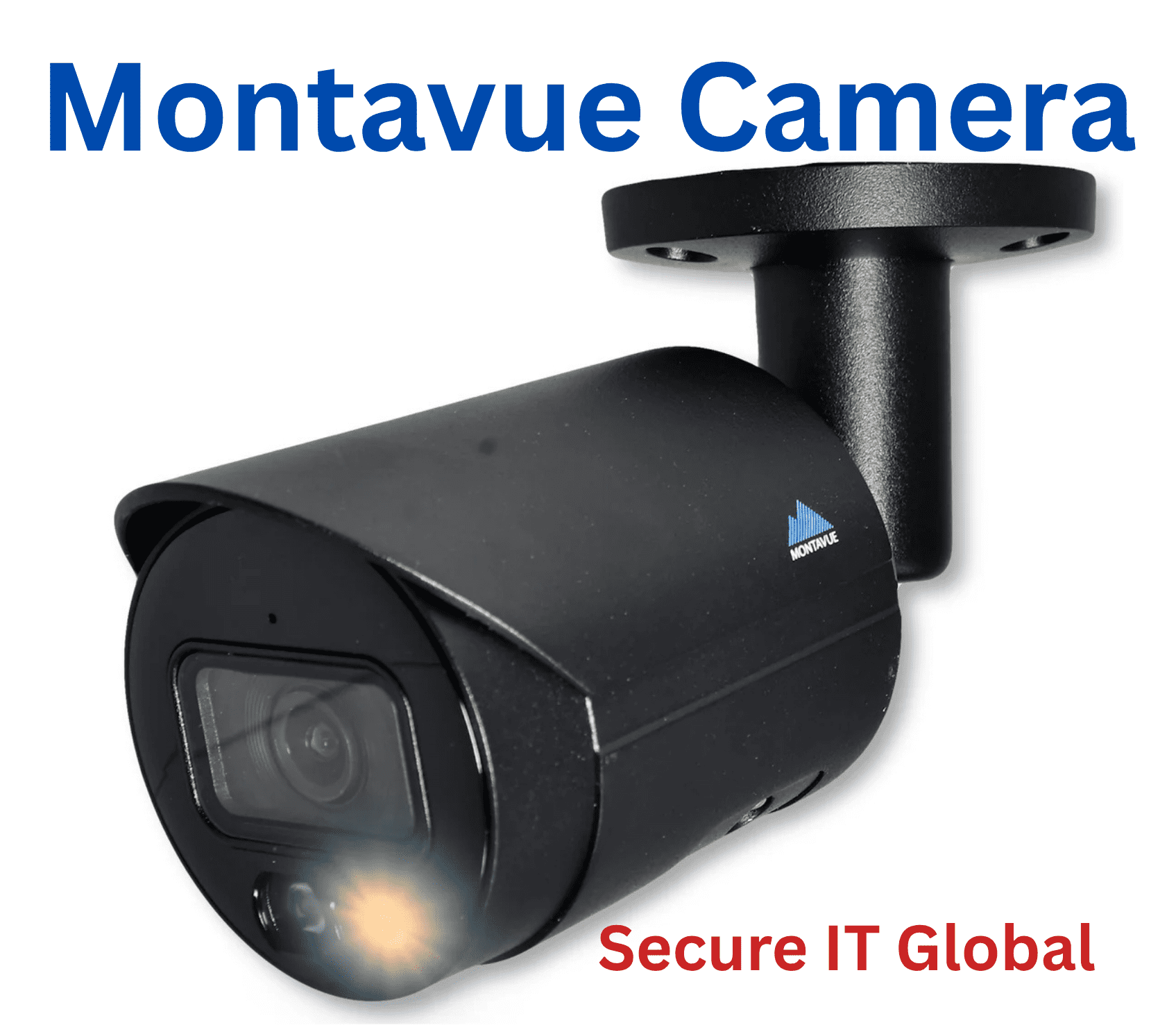 Montavue 4MP Bullet IP AI Security Camera 2.8mm Lens, Smart IR Night ...