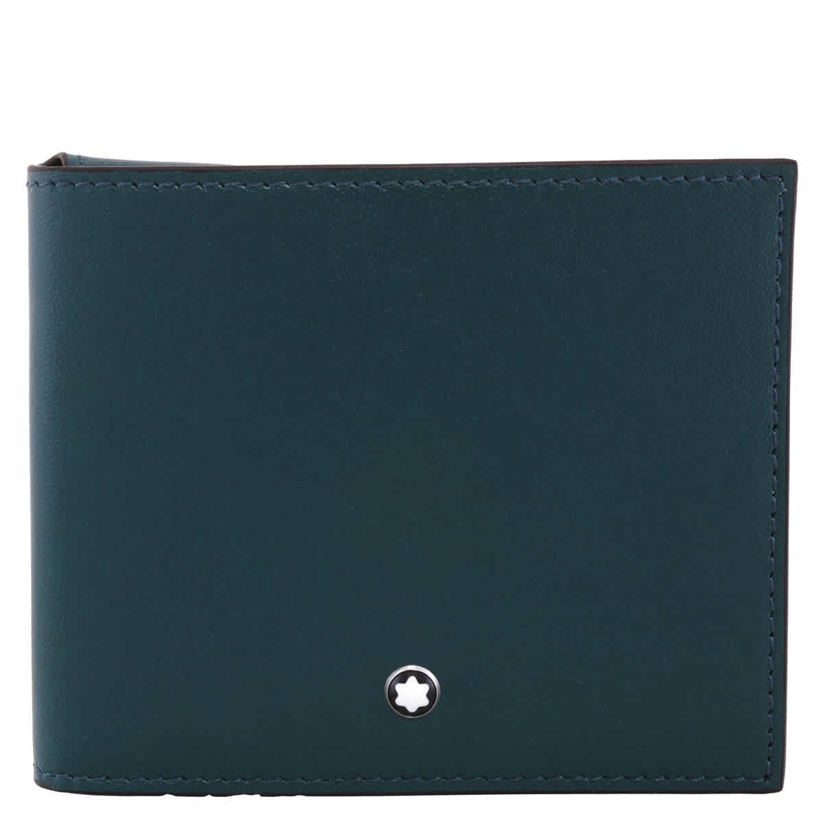 Montblanc Dark Pool Soft Trio 4cc Thin Leather Wallet - Walmart.com