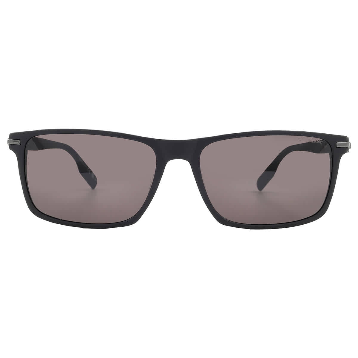 Montblanc Grey Rectangular Men's Sunglasses MB0249S 001 59 - Walmart.com
