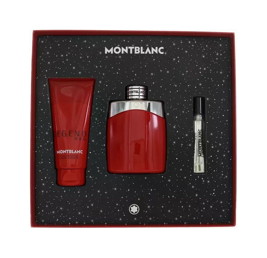 Montblanc Legend Red Eau de Parfum and Gift Set for Men: 3.3 oz Spray ...