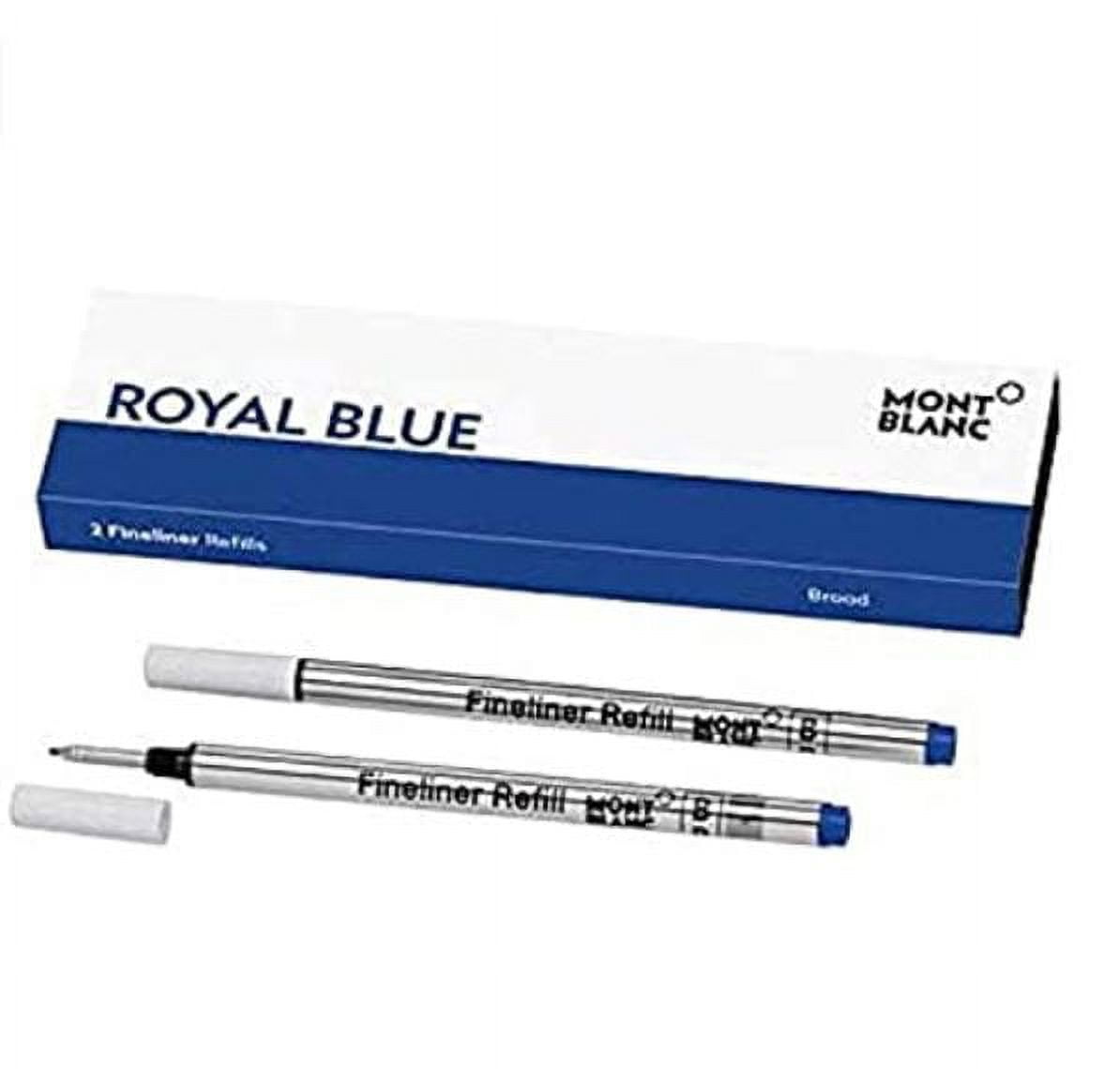 Montblanc Refill FL B 2x1 Royal Blue PF Brand (Fineliner) - Walmart.com