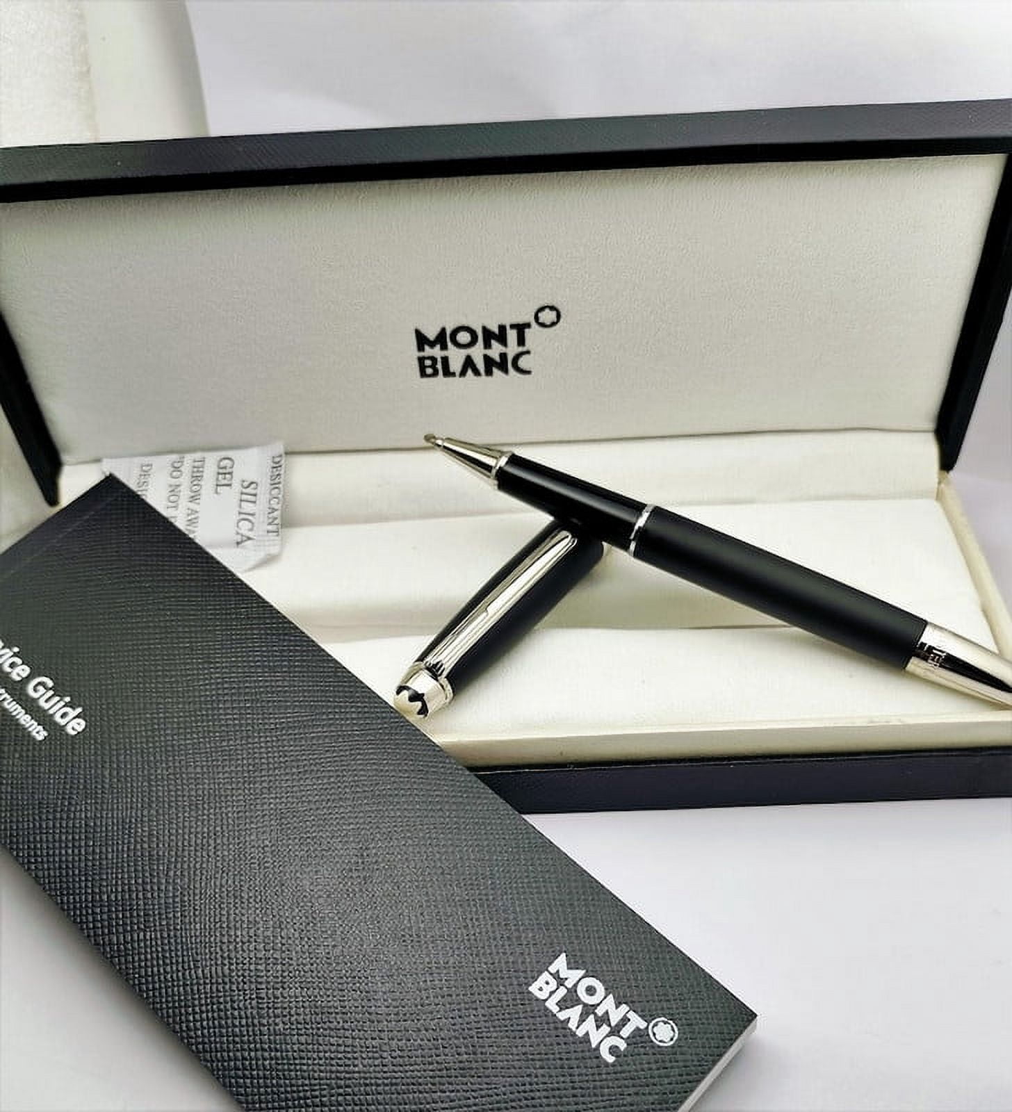Montblanc Star walker Black Ink Stainless Steel Roller Ball Pen ...