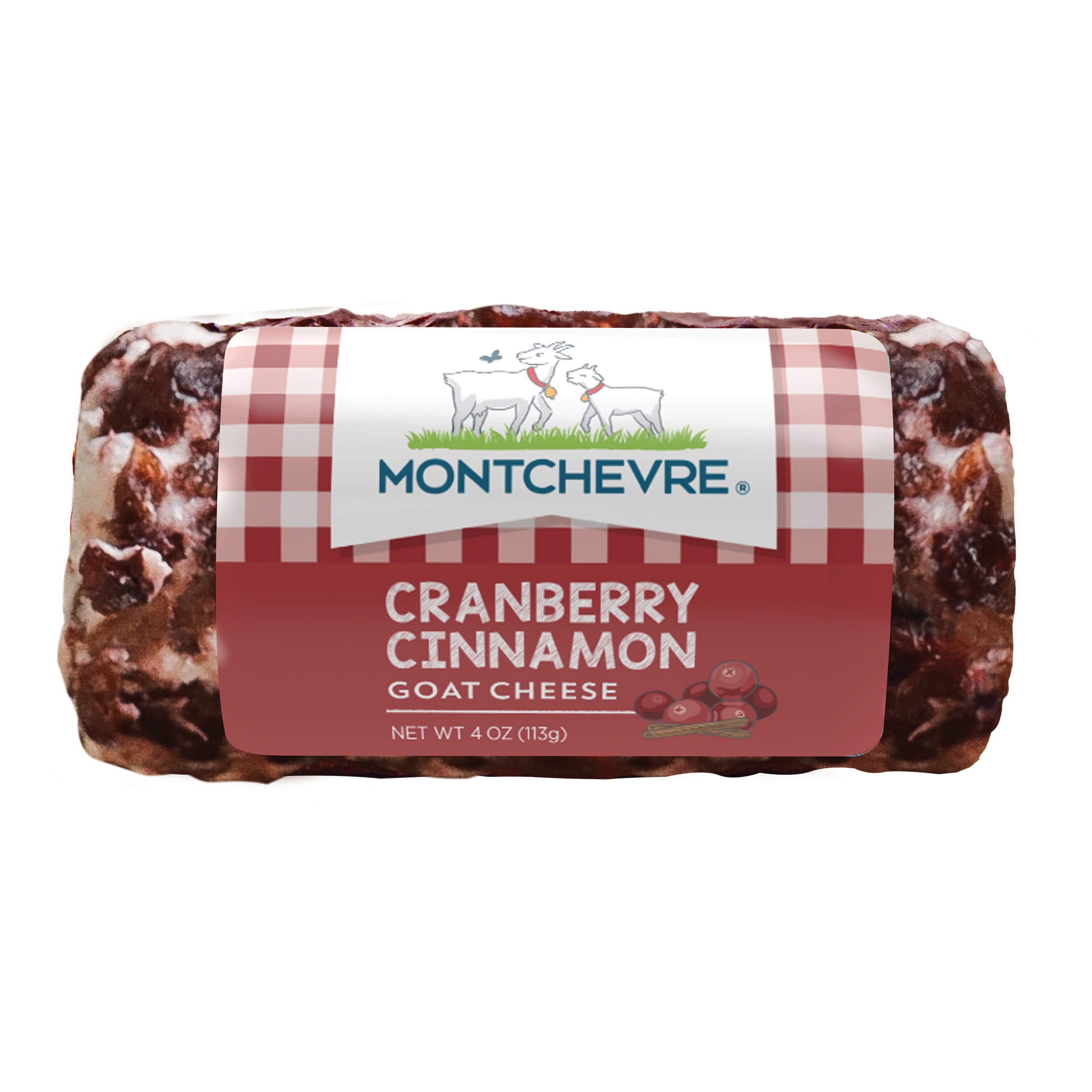Montchevre® Cranberry Cinnamon Goat Cheese Log, 4 oz - Walmart.com