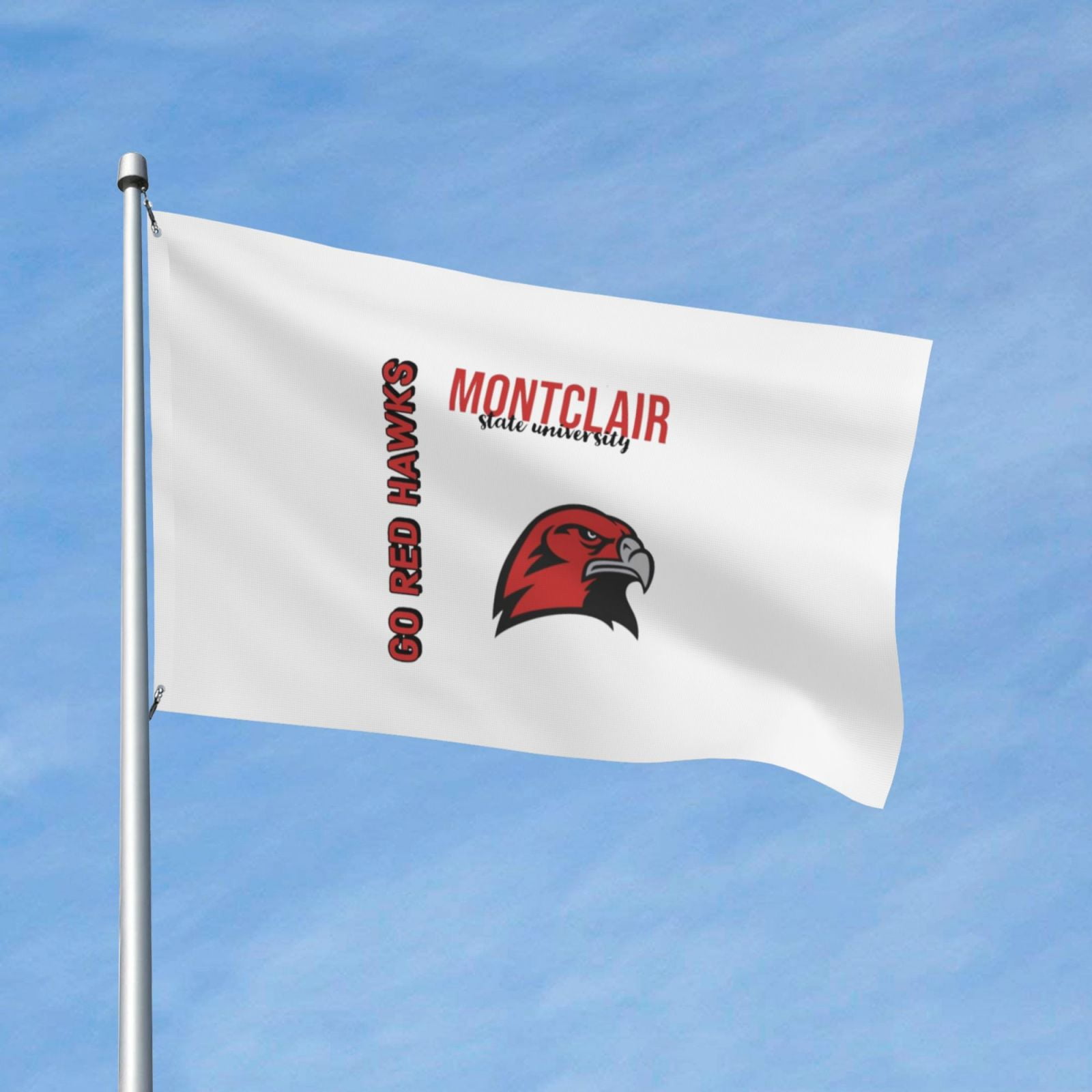 Montclair State University Logo 3x5 Ft Flag Double Sided Indoor Outdoor ...