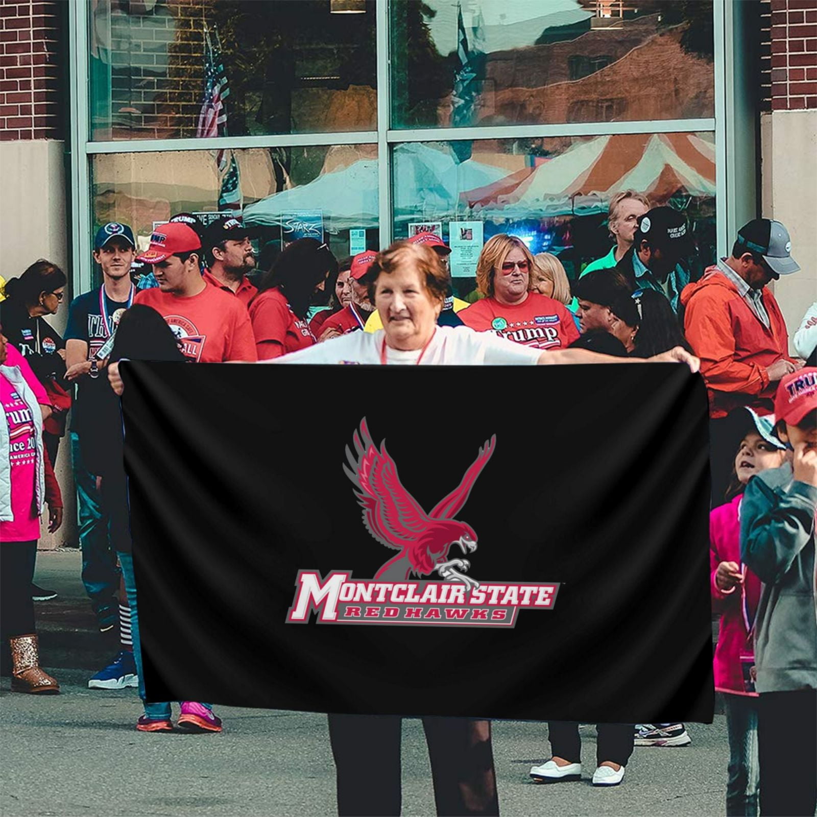Montclair State University Logo Banner Breeze Flag Outdoor Flags Home ...