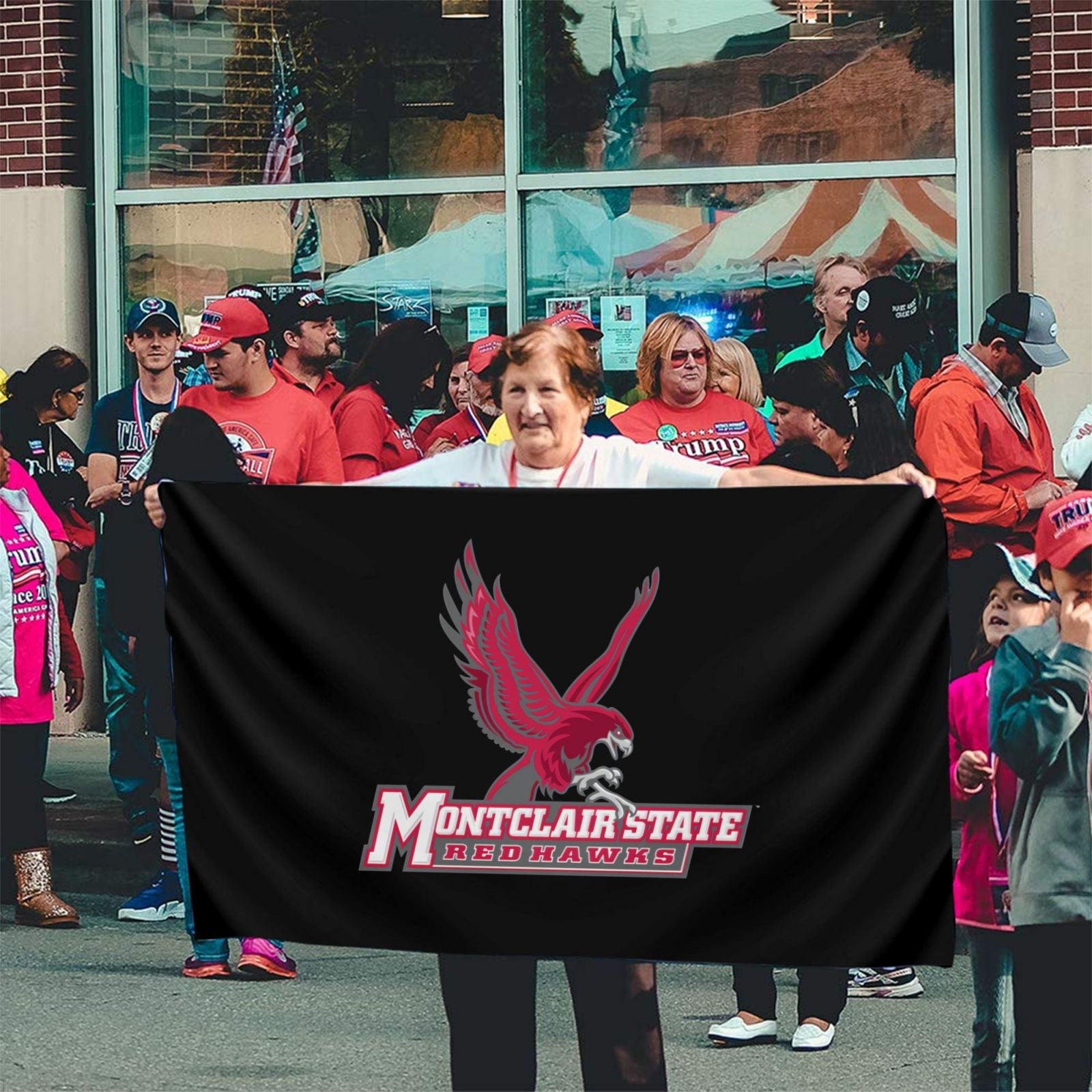 Montclair State University Logo Banner Breeze Flag Outdoor Flags Home ...
