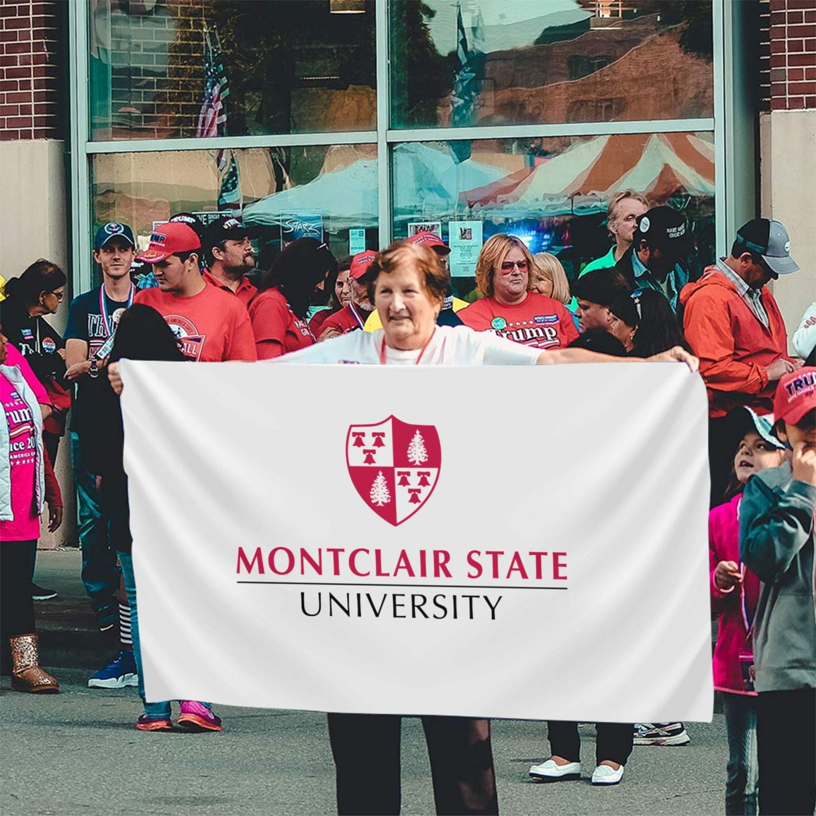 Montclair State University Logo Banner Breeze Flag Outdoor Flags Home ...