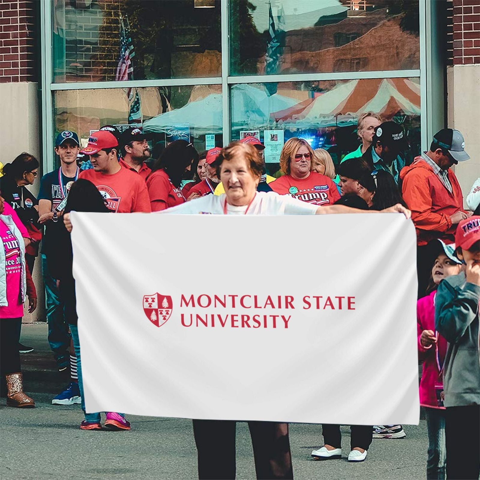 Montclair State University Logo Flag 3x5 Ft Holiday Banner Garden Yard ...