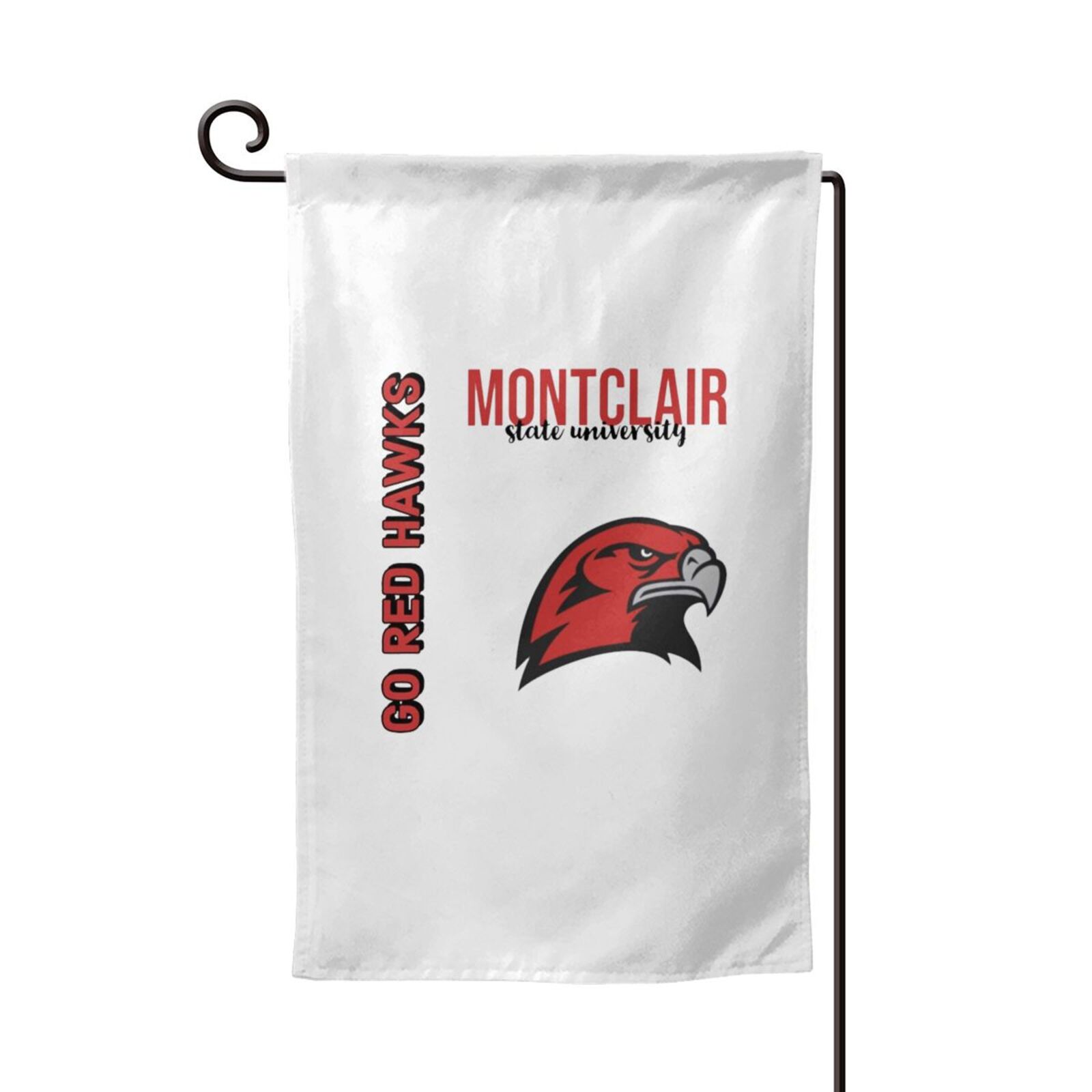 Montclair State University Logo Garden Flag - Double Sided Banners For ...