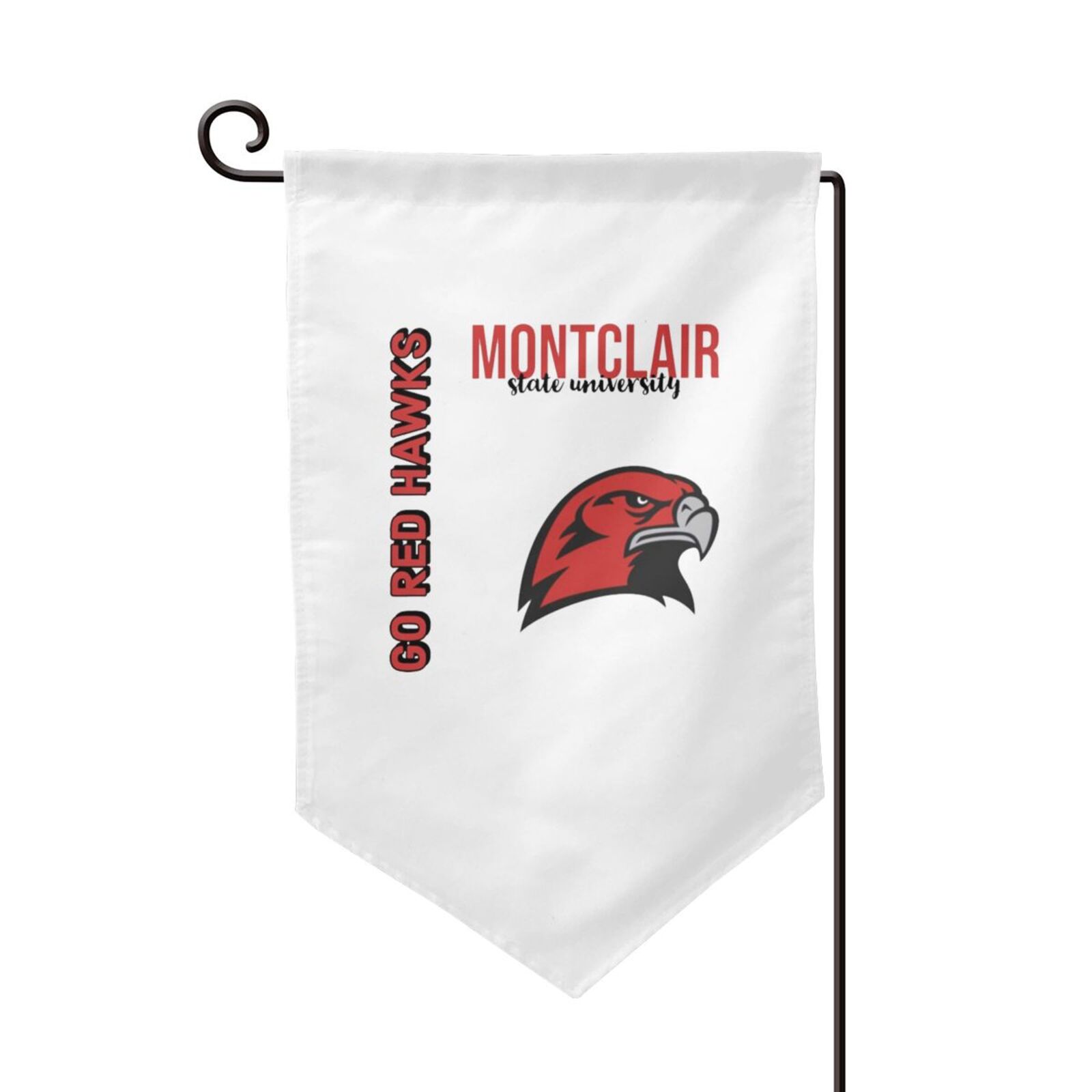 Montclair State University Logo Garden Flag - Double Sided Banners For ...