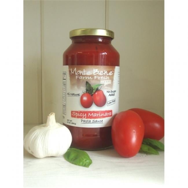 Monte Bene Spicy Marinara Sauce 24 OZ - Walmart.com