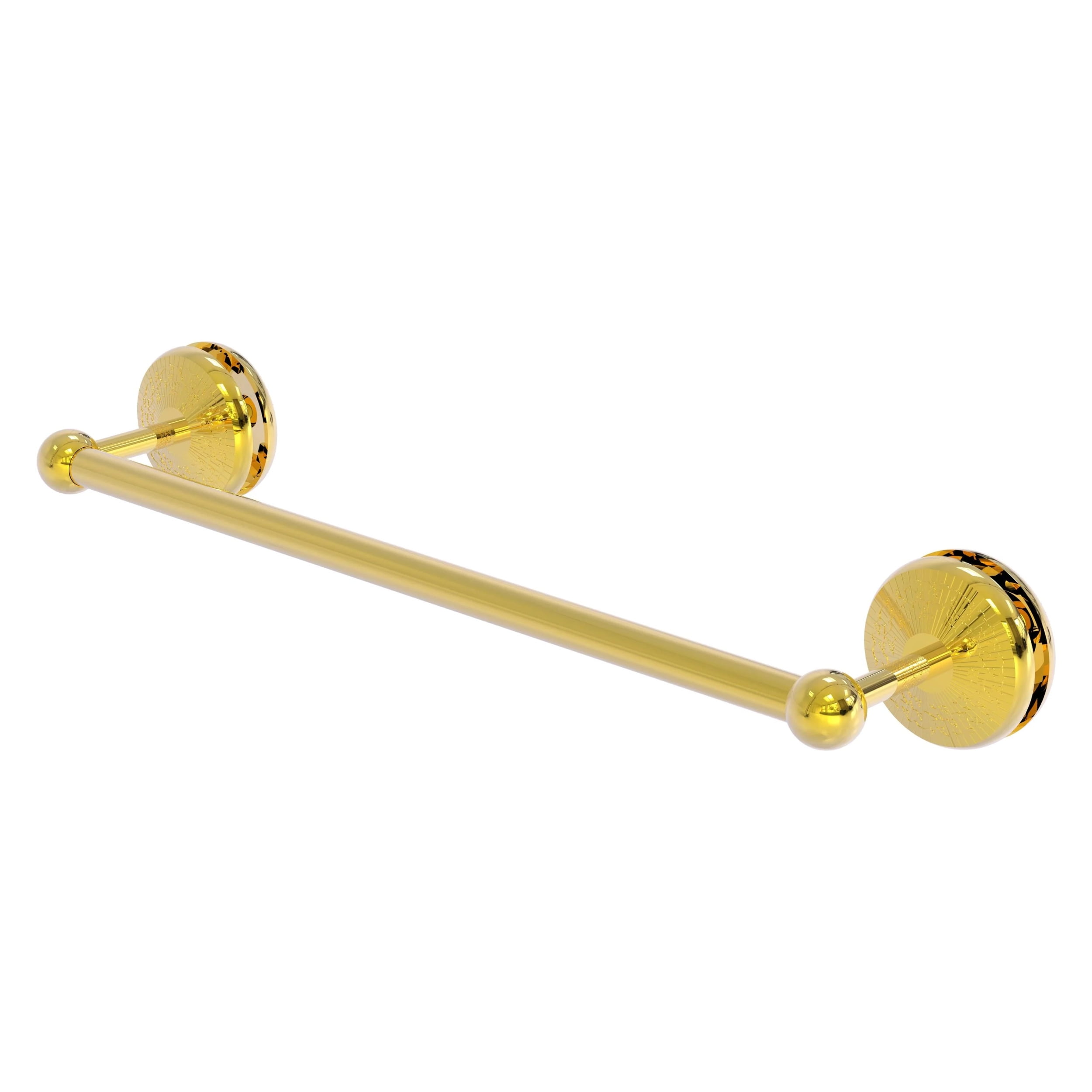 Monte Carlo Collection Shower Door Towel Bar - Polished Brass / 18 Inch ...