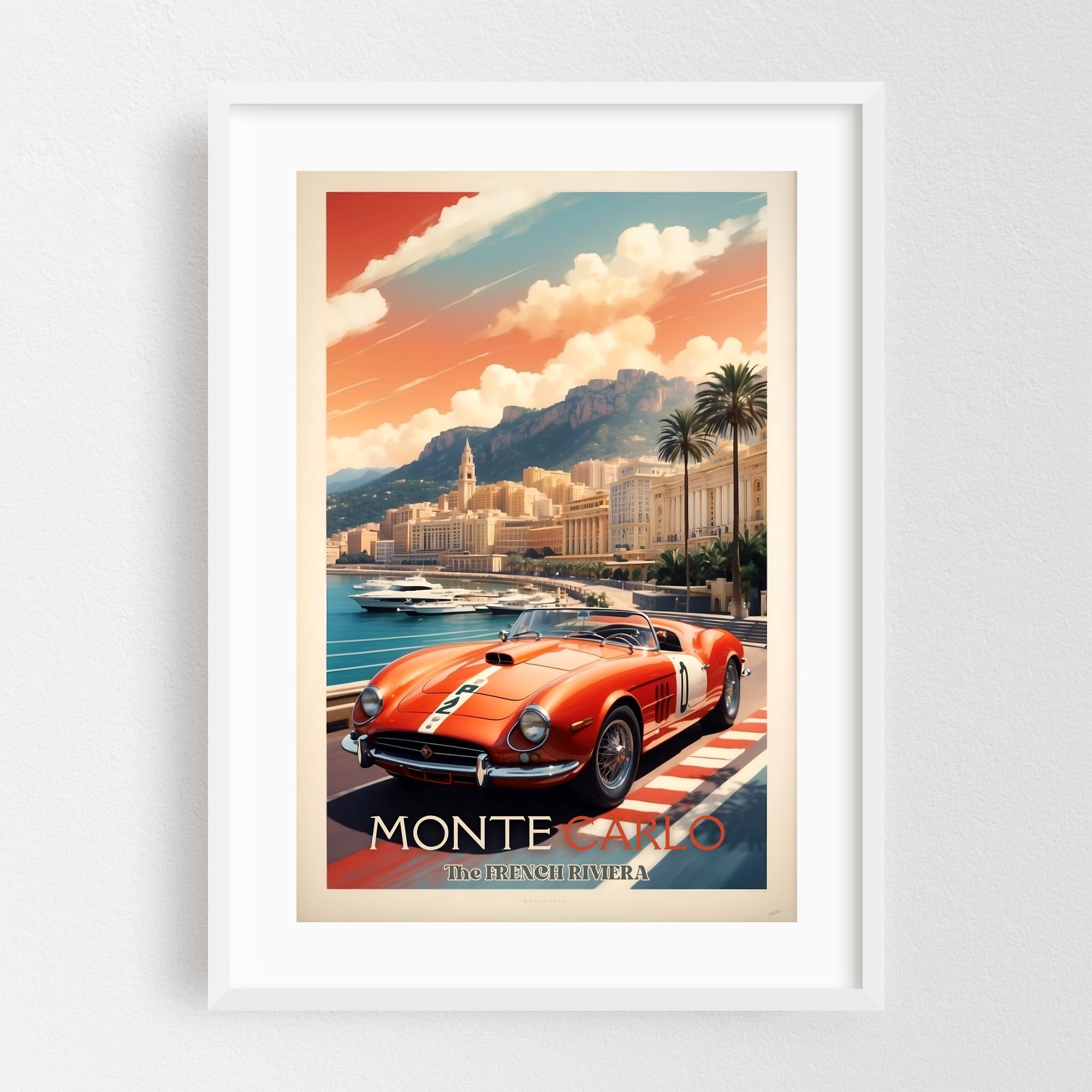Monte Carlo Motorsport Magic: Vintage Racing Art - Monte Carlo Monaco ...