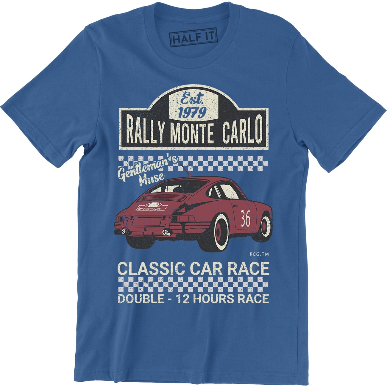 Monte Carlo Rally Mini classic car show Racing Race Vintage Gifts T ...