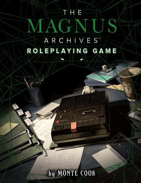 Monte Cook Games The Magnus Archives Roleplaying Game - RPG Game for 2 ...