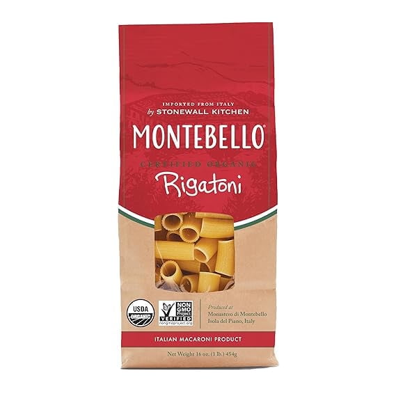 Montebello, Organic Rigatoni, 16 oz Pack of 2 - Walmart.com