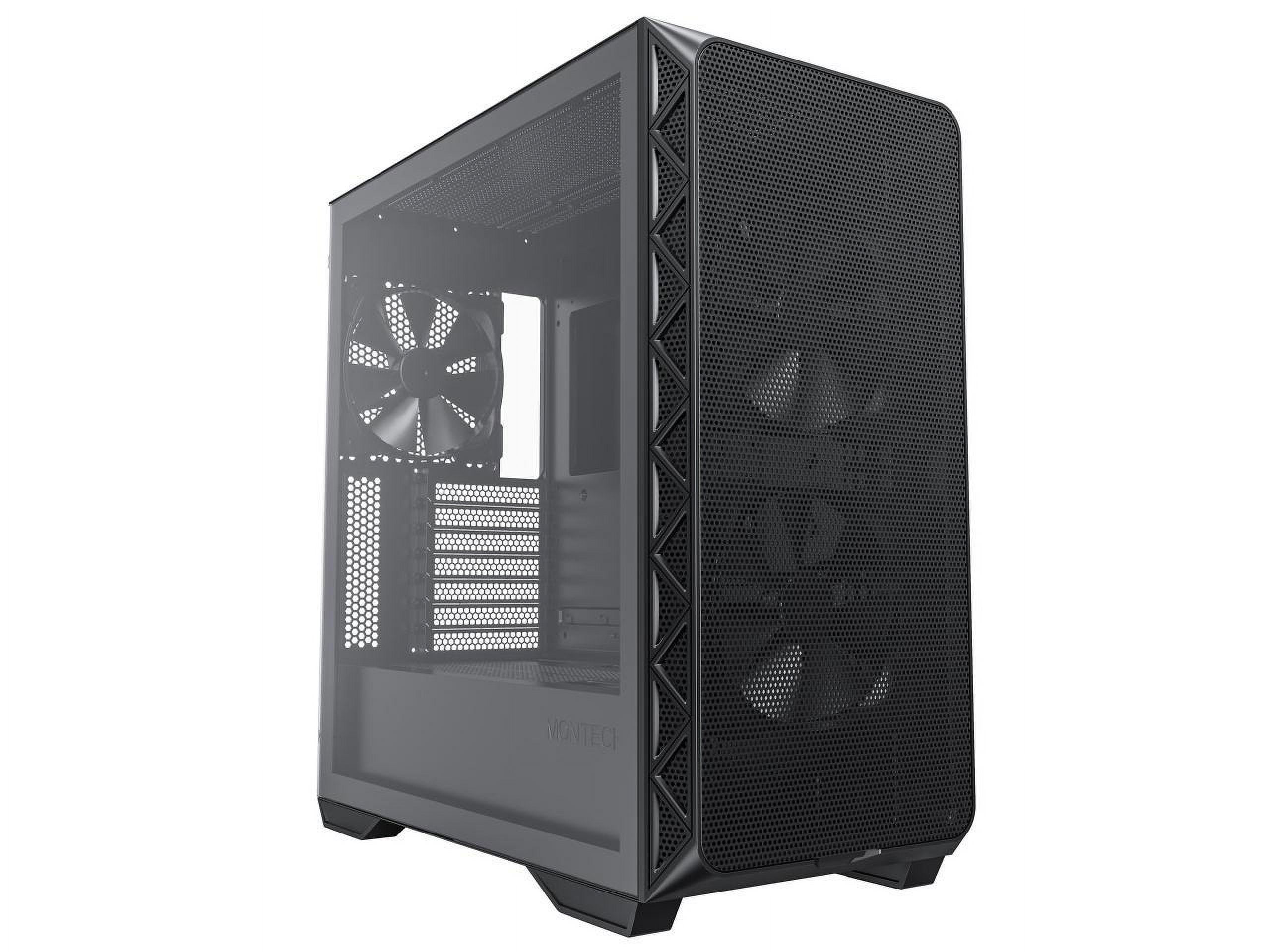 Montech AIR 903 E-ATX Mid Tower PC Case, High Airflow, 3x 140mm Fans ...