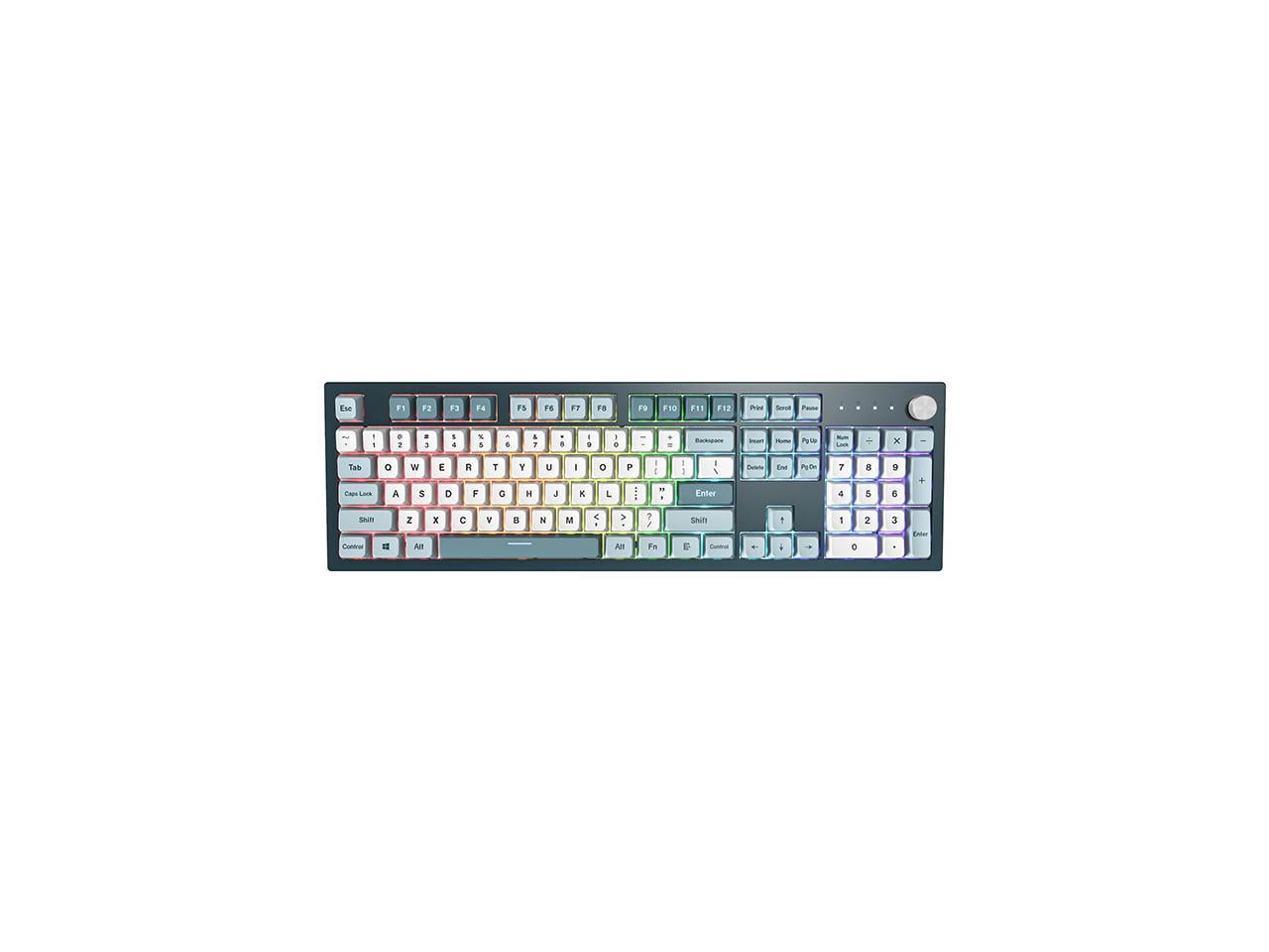 Montech MKey Mechanical Gaming Keyboard: Customizable RGB LED, Premium ...