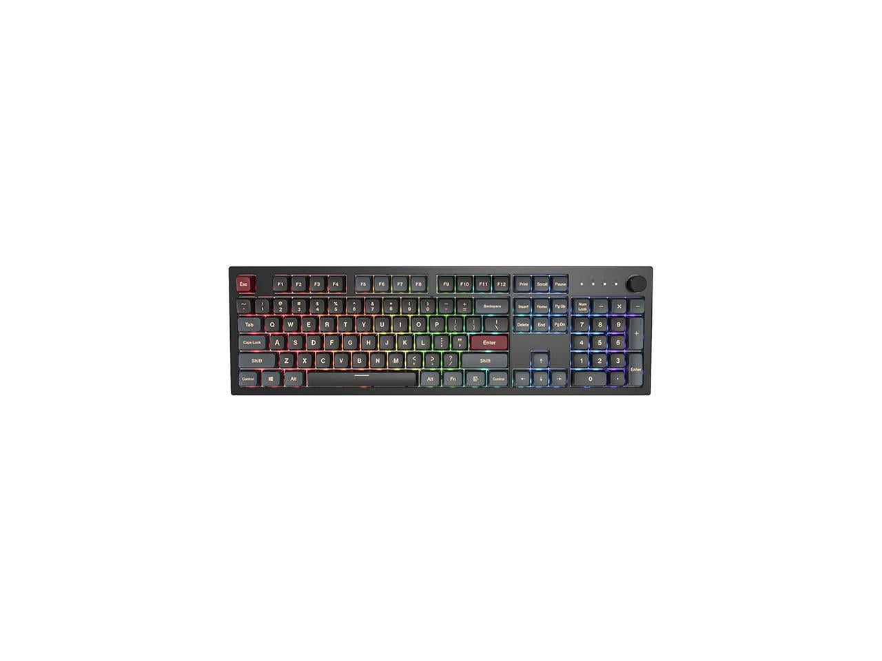 Montech MKey Mechanical Gaming Keyboard: Customizable RGB LED, Premium ...