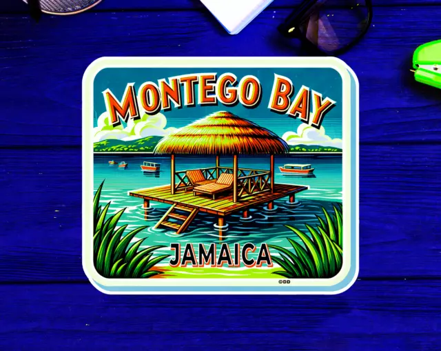 Montego Bay Jamaica Sticker Decal Indoor Outdoor Laptop Phone Decal ...