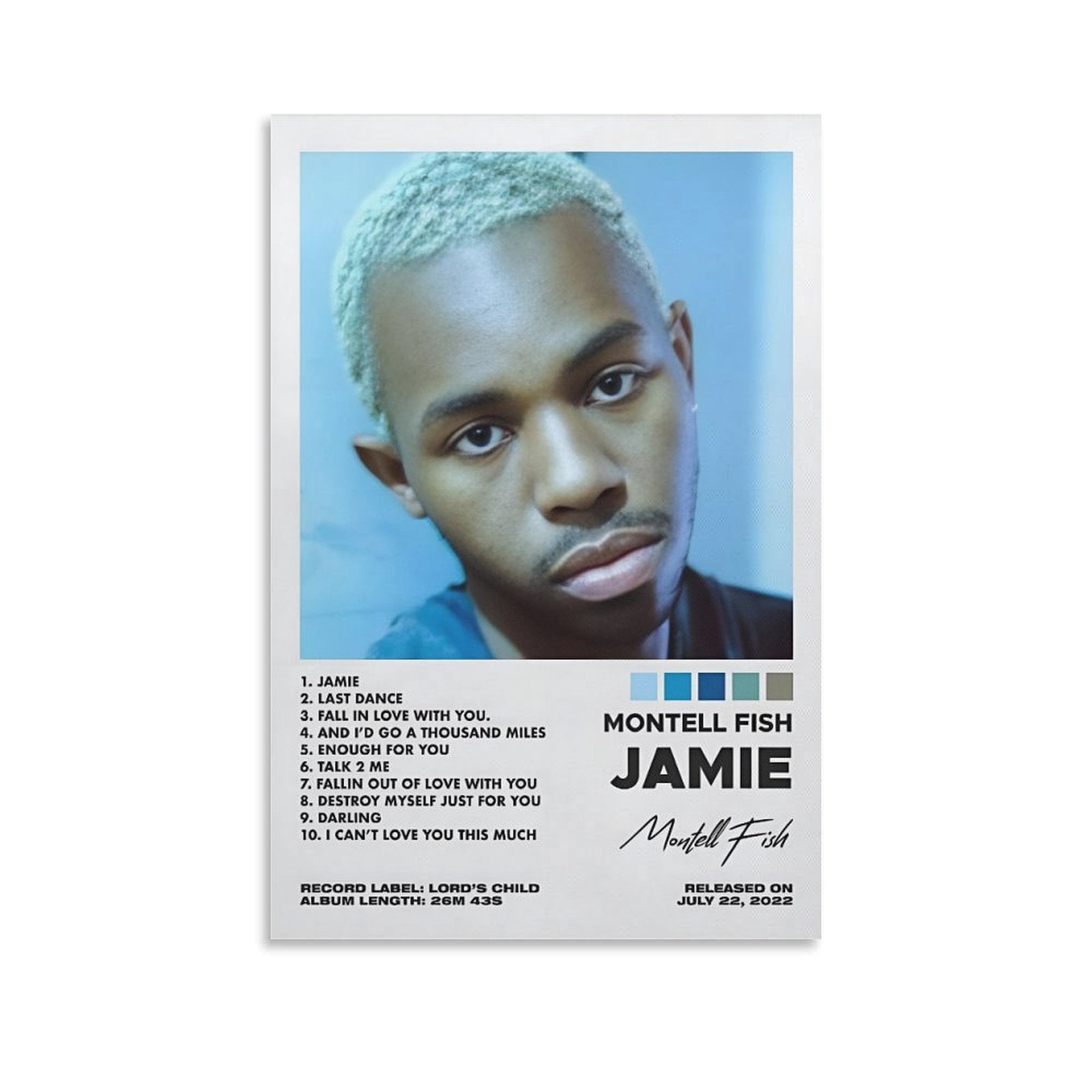 Montell Fish Poster (14) Print Photo Art Painting Canvas Poster Home ...