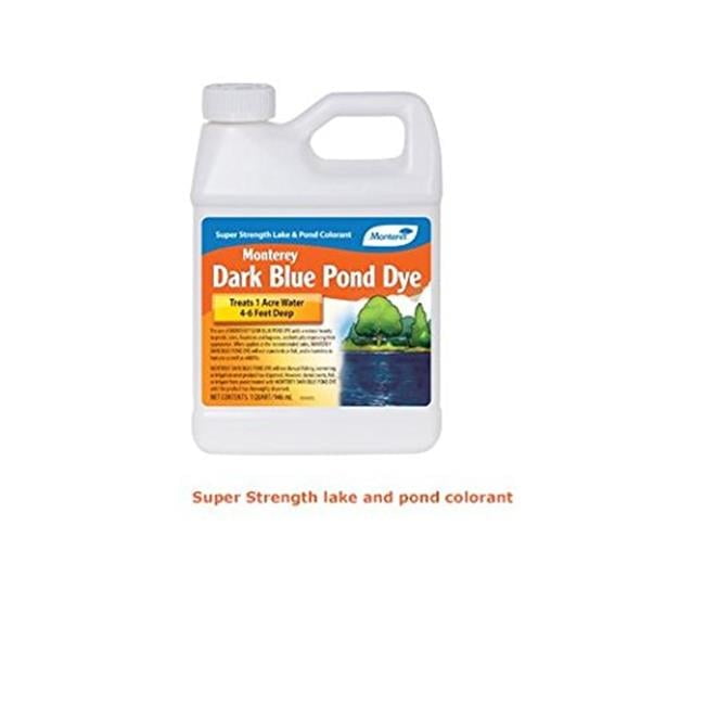 Monterey 1 Quart Dark Blue Pond Dye - Pack of 12 - Walmart.com