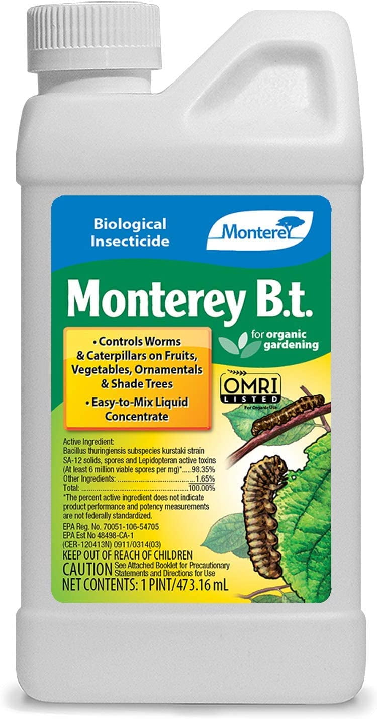 Monterey Bacillus Thuringiensis (B.t.) Biological Insecticide ...