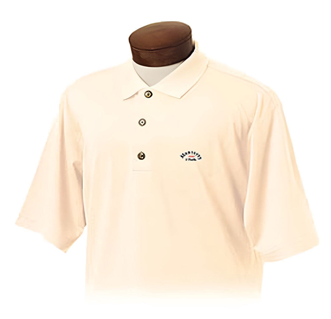 Monterey Club Men's 100% Egyptian Cotton Short Sleeve Sport Golf Polo ...