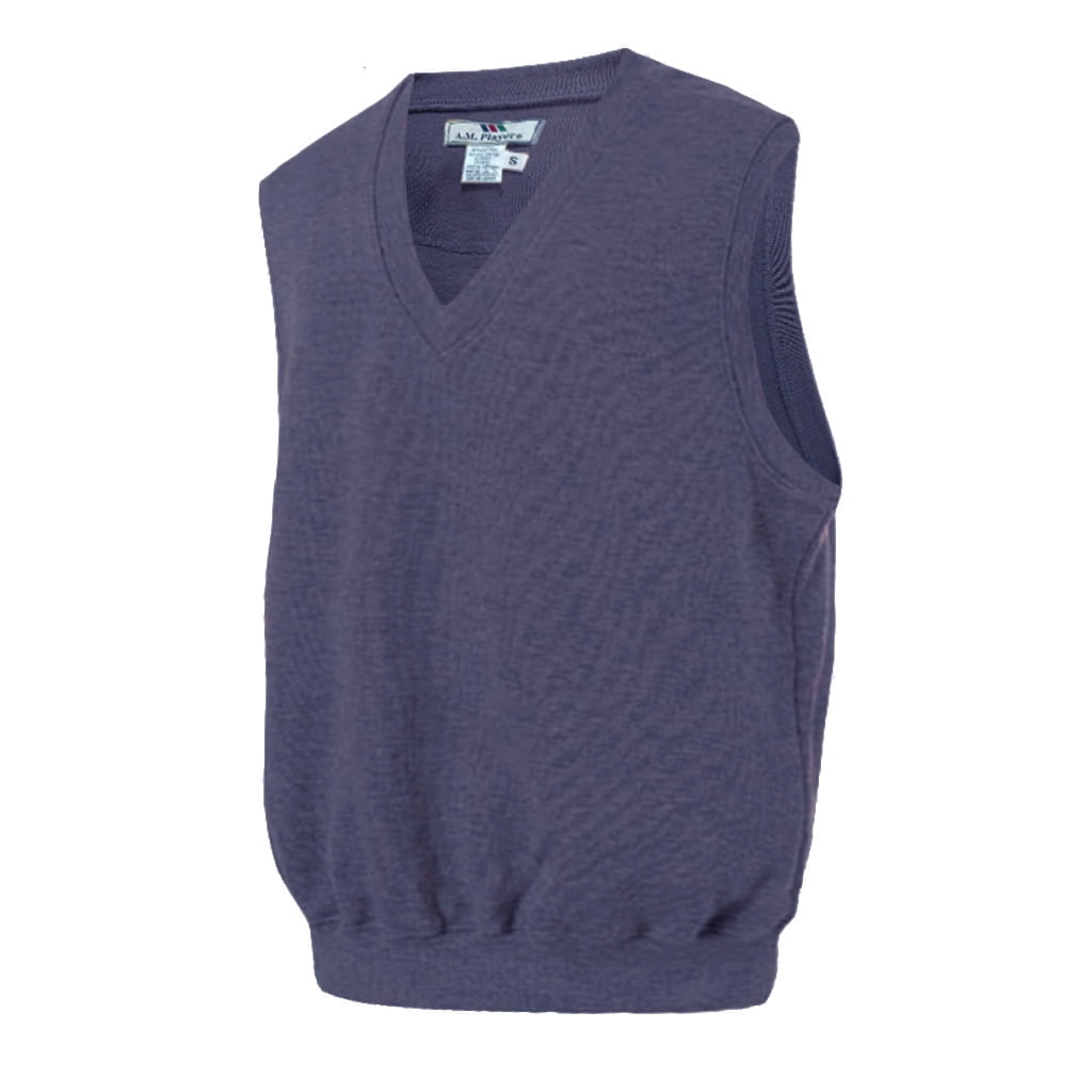 Monterey Club Men's Cotton Blended Deep V-neck Vest #7227 - Walmart.com
