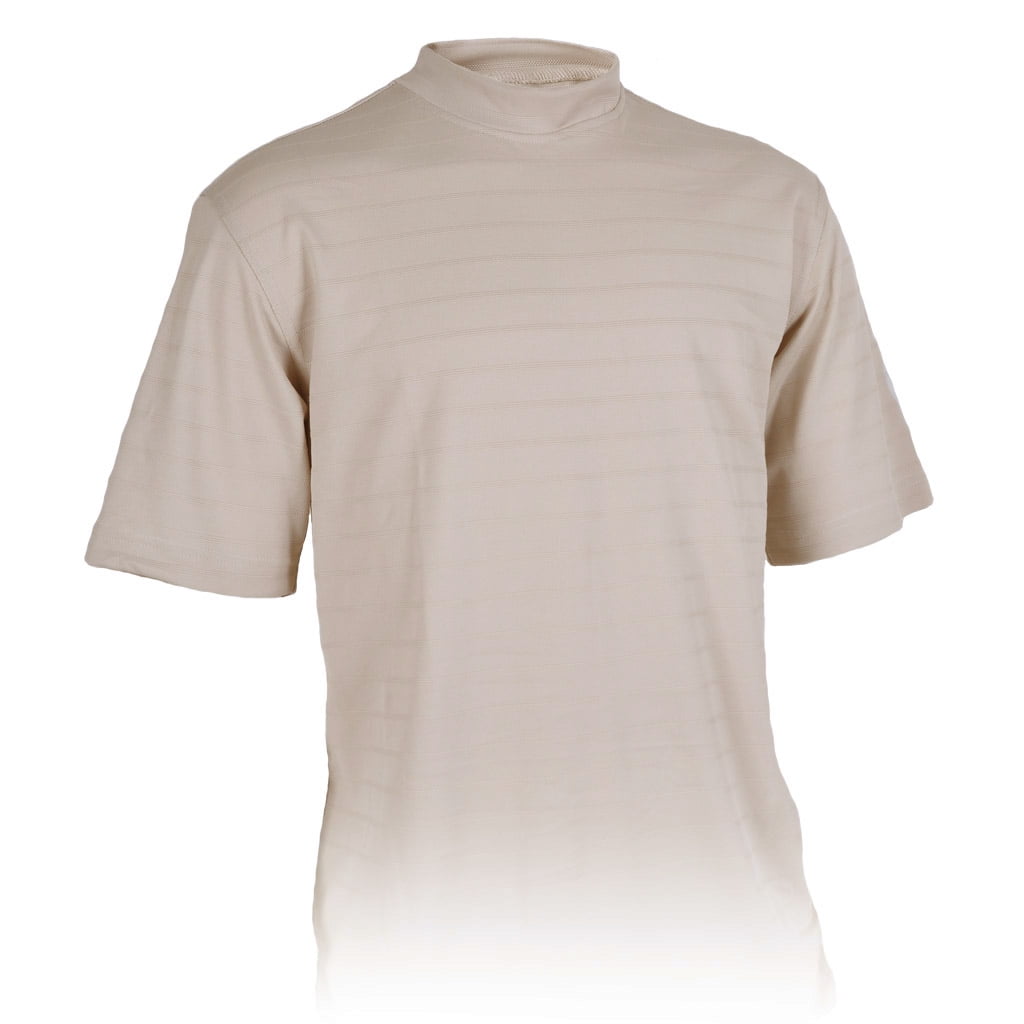 Monterey Club Men's Jacquard Texture T-Shirt #3292 - Walmart.com