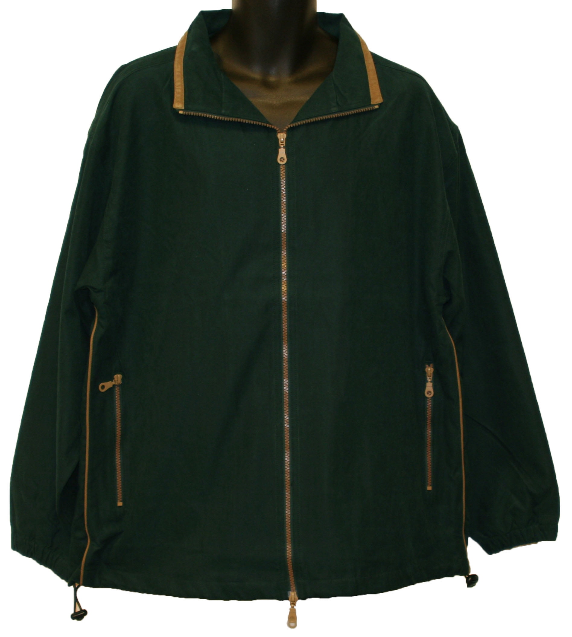 Monterey Club Men's Microfiber Satin Contrast Jacket #1768 - Walmart.com