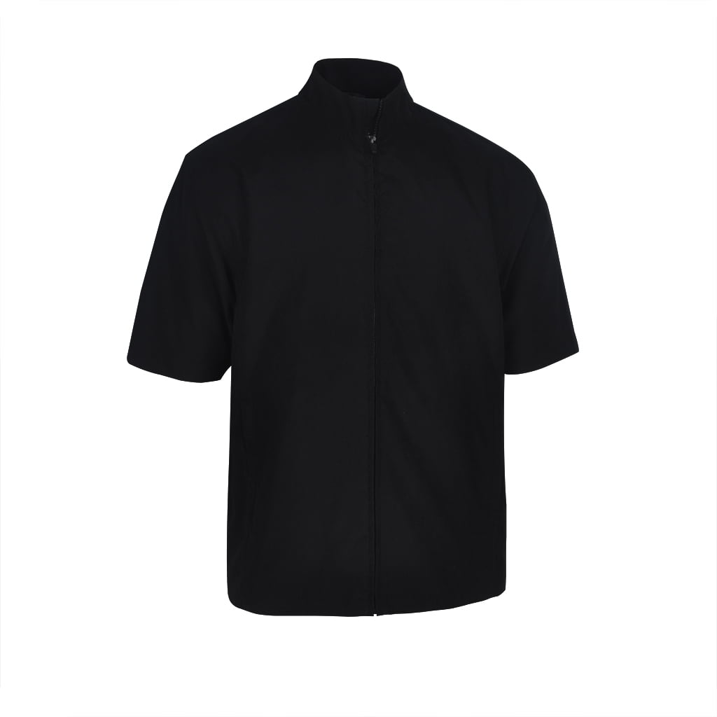 Monterey Club Men's Water repellent shell Full Zip Wing collar Full ...
