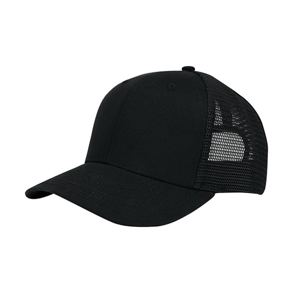 Monterey Club Mid-profile 6 Panel Structured Back Mesh Trucker Cap # ...