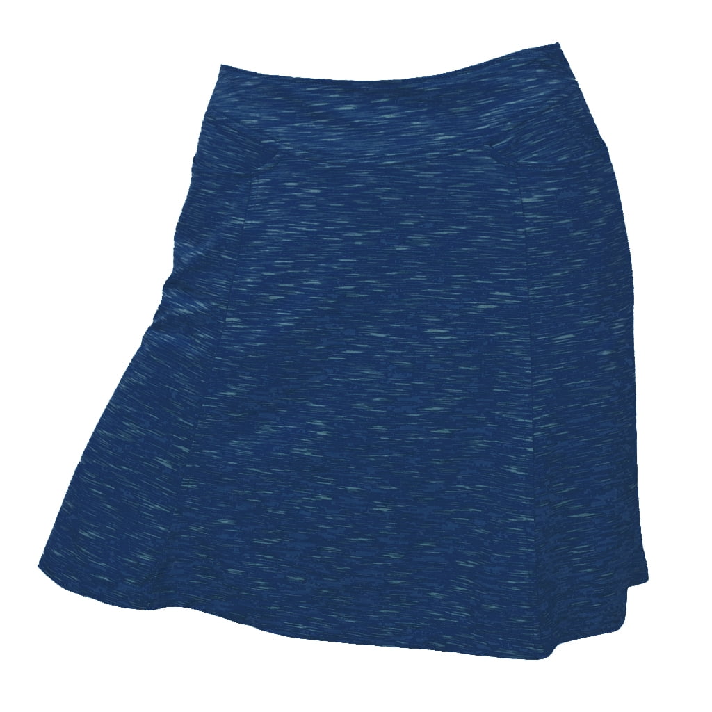 Monterey Club Women's Heather stretch knit fabric Curved waistband ...