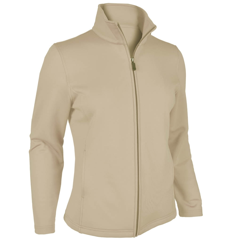 Monterey Club Women's Lightweight Microfiber Full Zip Fleece Jacket ...